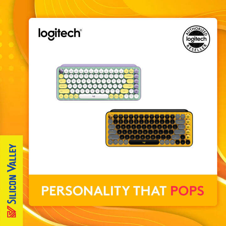 Logitech Pop Wireless Keyboard with Customizable Emoji | Lazada PH