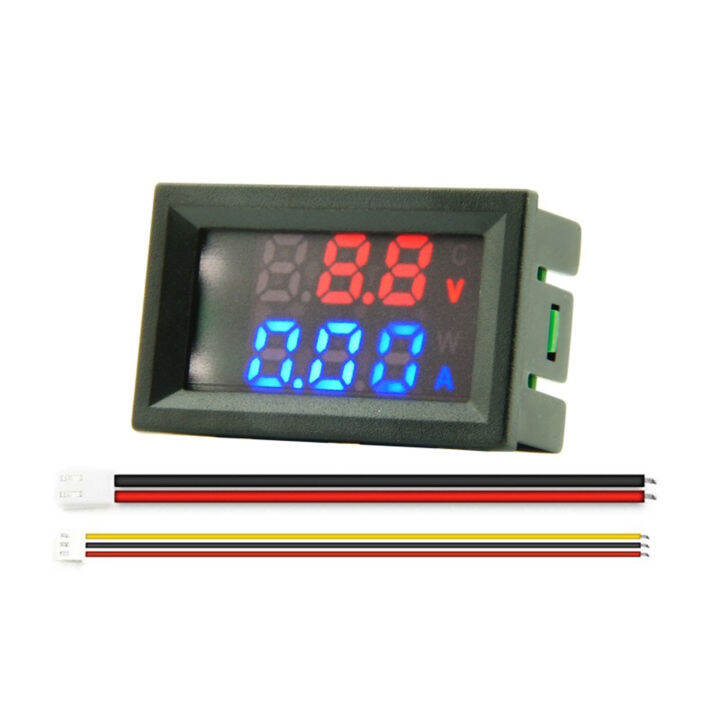 Digital Ammeter Voltmeter Power Meter with Micro-adjustment Function ...