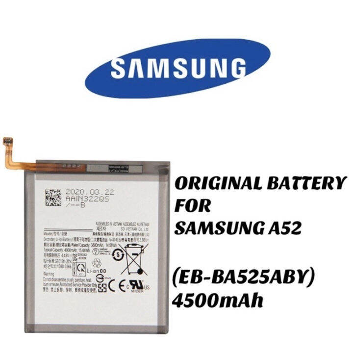 SAMSUNG A52 5G./EB-BG781ABY BATTERY REPLACEMENT AVAILABLE | Lazada PH