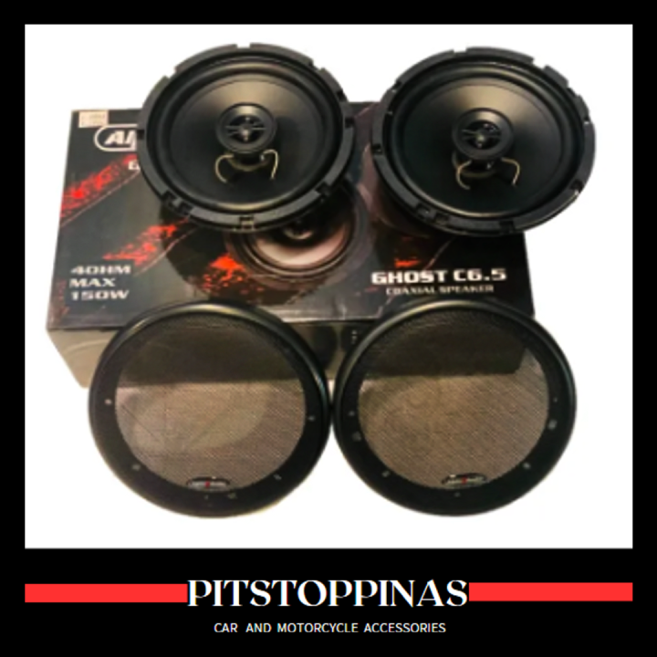 Alpha 1 Audio Ghost C6.5 4ohm 150w (6.5" Coaxial Speakers) 2pcs | Lazada PH