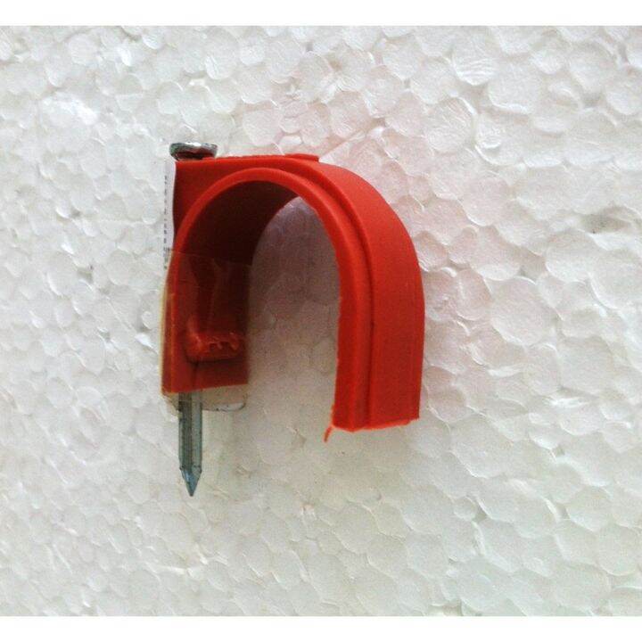 Pvc Orange clamp (Per pack 100pcs) | Lazada PH