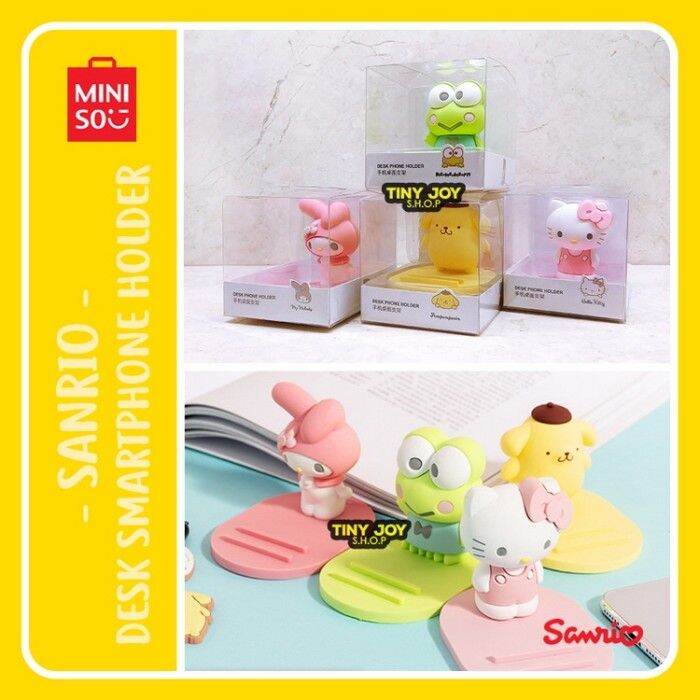 Gratis Ongkir MINISO x SANRIO SMARTPHONE STAND PHONE HOLDER Hello Kitty ...