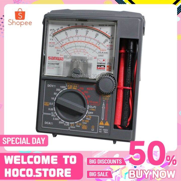 SANWA Standard Electrical Tester Electrical Analog Multimeter Tester ...
