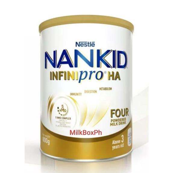 NEW! Nestle NANKID INFINIPRO HA FOUR 800g Formula Powder Milk Drink Nan ...
