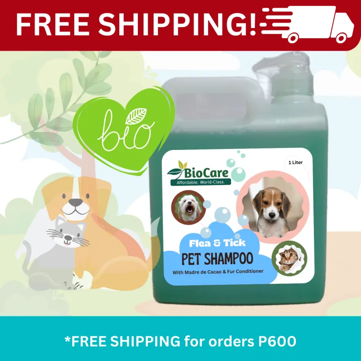 BioCare Fresh Scent Pet Shampoo with Conditioner & Madre Cacao | Lazada PH