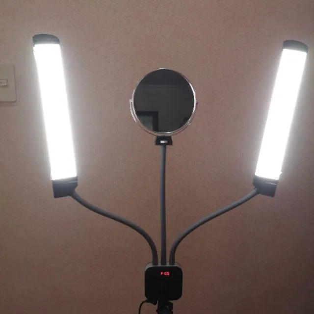 Glam Dual Led fill Light Glamcor dupe Makeup light Ringlight Double Arm ...