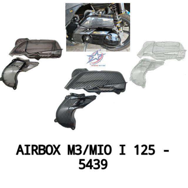 AIR BOX COVER Mio i 125 Carbon/Transparent/Smoke 5439 | Lazada PH
