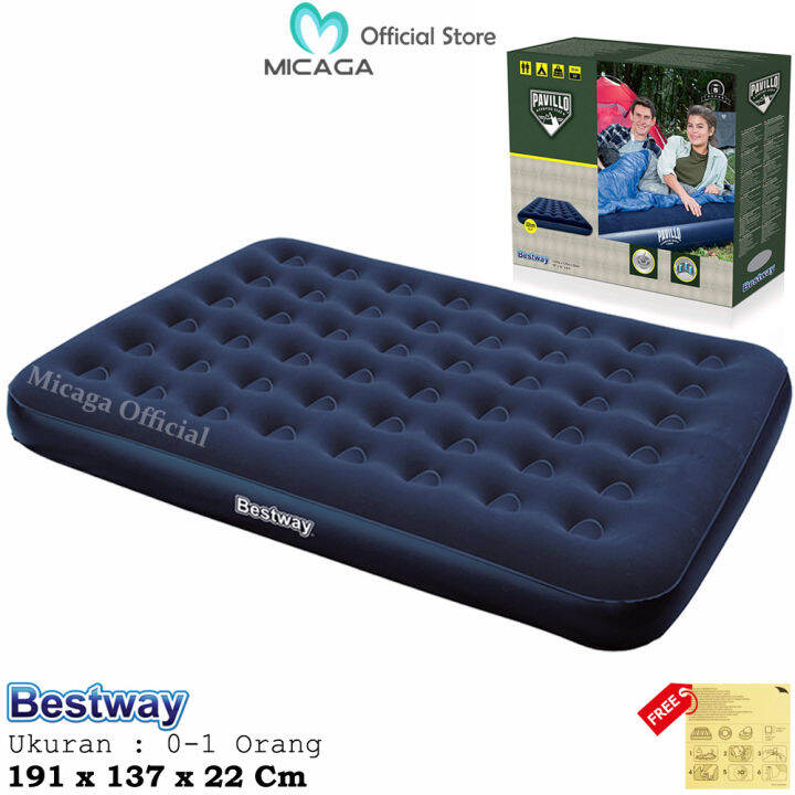 Bestway 67002 Kasur Angin Double Bestway 2 Orang / Kasur Kemah Lipat ...