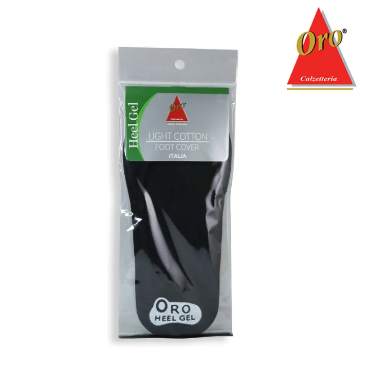 ORO Light Cotton Foot Cover Socks Heel Gel 1 Pair | Lazada PH