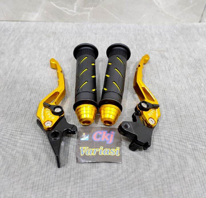 Handle rem full cnc model sisik untuk Beat karbu dan Vario karbu plus ...