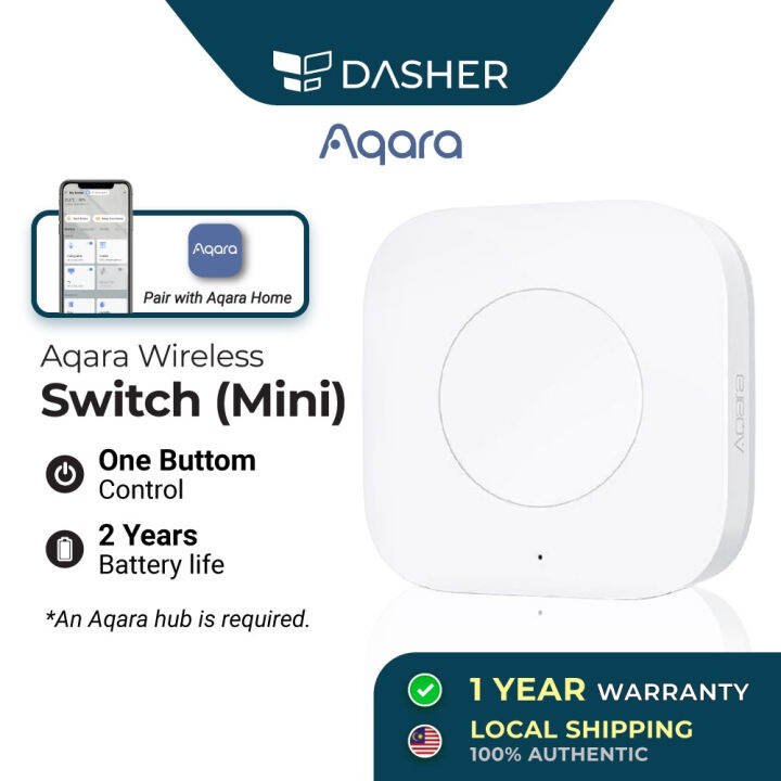 Aqara Wireless Mini Switch One Button Control Smart Doorbell App ...