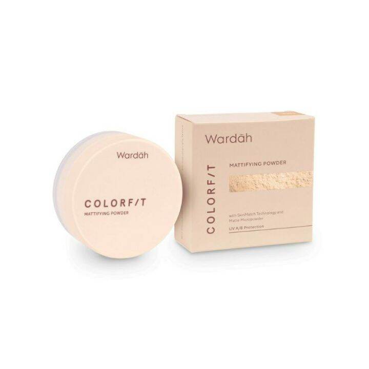 Wardah Colorfit Mattifying Powder - 15g BY JustKlik | Lazada Indonesia