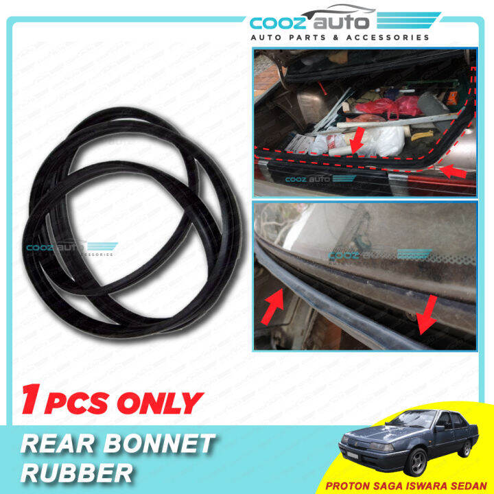 Proton Saga Iswara Sedan Rear Bonnet Rubber Weatherstrip / Trunk Lid ...