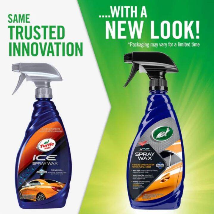 Turtlewax Improved Formula ICE Spray Wax (NEW 2022 Formula) | Lazada PH