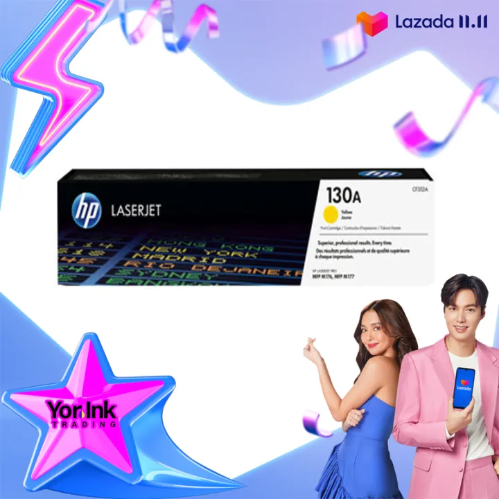 HP 130A Yellow Original LaserJet Toner Cartridge (CF352A) | Lazada PH