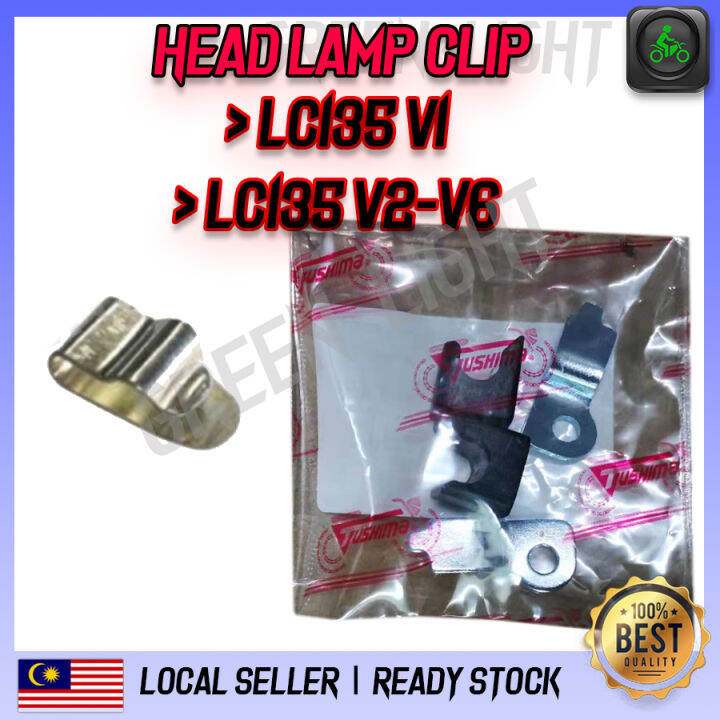 YAMAHA- LC135 HeadLamp Clip Lampu Depan Pin Head Lamp Bracket Bush Klip ...