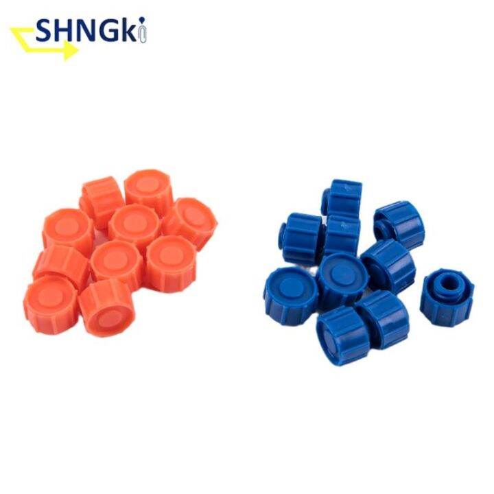 【cw】 10pcs Plastic Dispensing Syringe Stop Cap Luer Lock Screw ...