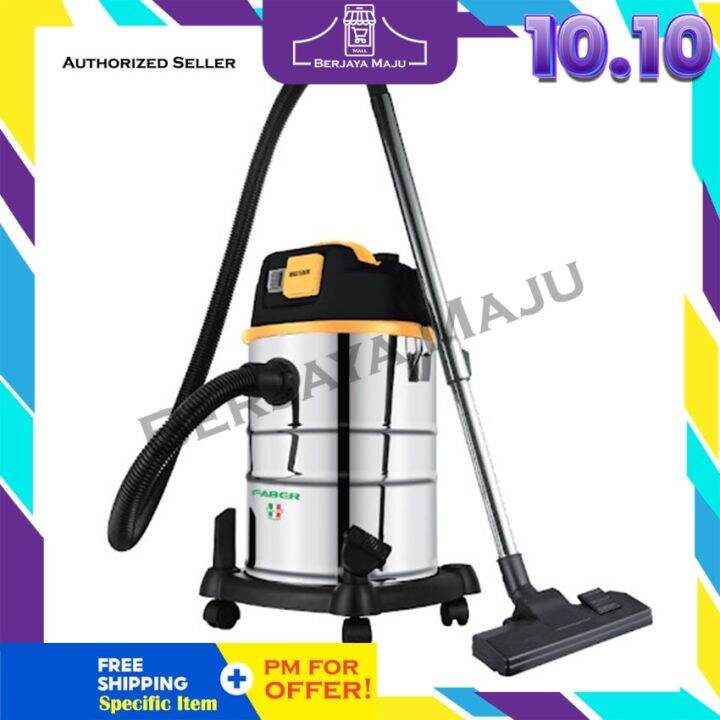 Faber 1600W Wet And Dry Barrel Vacuum Cleaner FVC WD POWERVAC 825 | Lazada