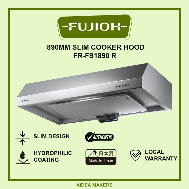 FUJIOH Slim Cooker Hood FR-FS1890R Made in Japan (Recycling Type) | Lazada Singapore