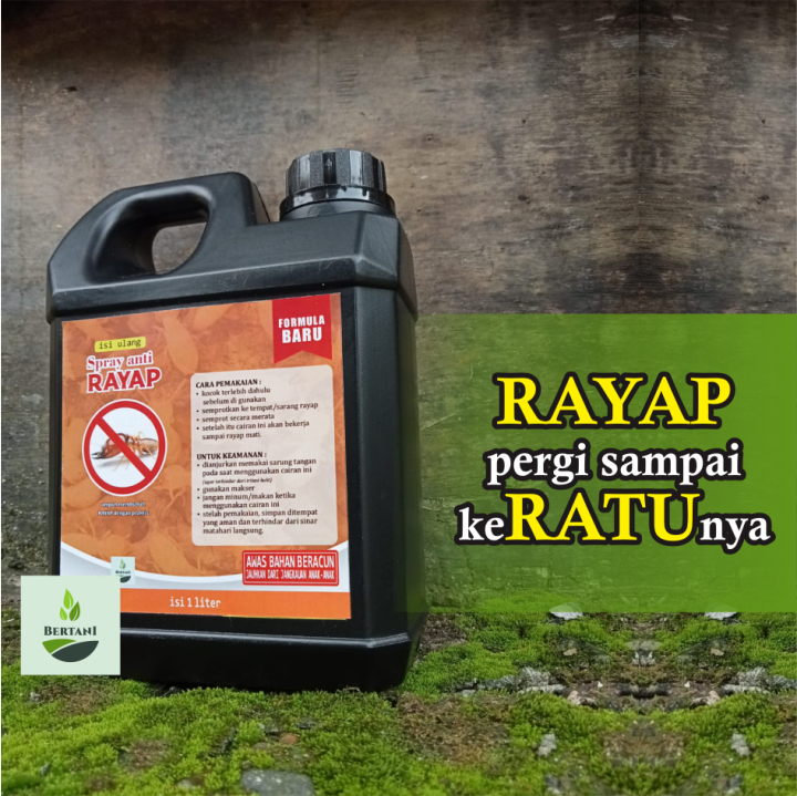 obat Anti Rayap untuk Kayu (REFILL 1 LITER) | Lazada Indonesia