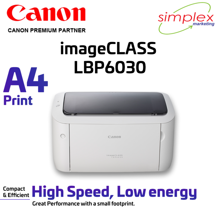 Canon imageCLASS LBP6030 Monochrome Laser Beam Printer | Lazada