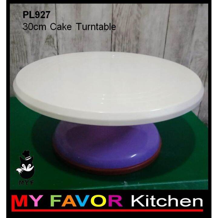 PL-927 30cm Cake Turntable Cake Decorate Stand Cake Turntable Decorate ...