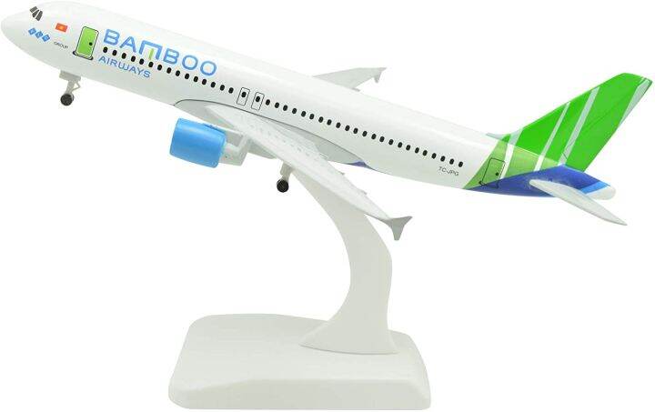 1:400 Standard Edition Air Bus A320 Bamboo Airways Metal Airplane Model ...