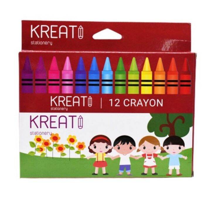 KREATI 12 CRAYON COLOUR | Lazada