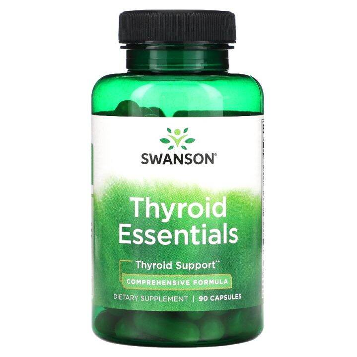 Swanson, Thyroid Essentials, 90 Capsules | Lazada PH