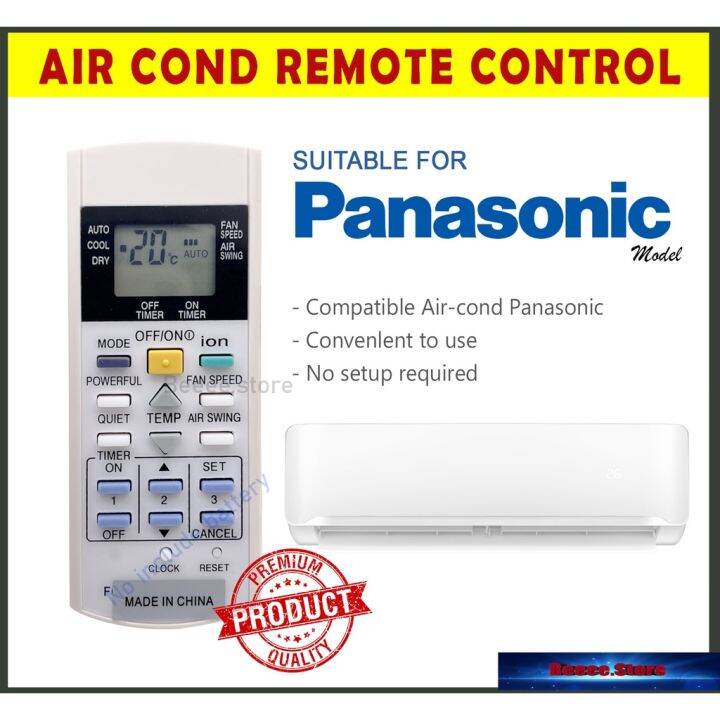 PANASONIC AIR COND REMOTE CONDITIONER REMOTE M-2006 (A75C2600 ) | Lazada