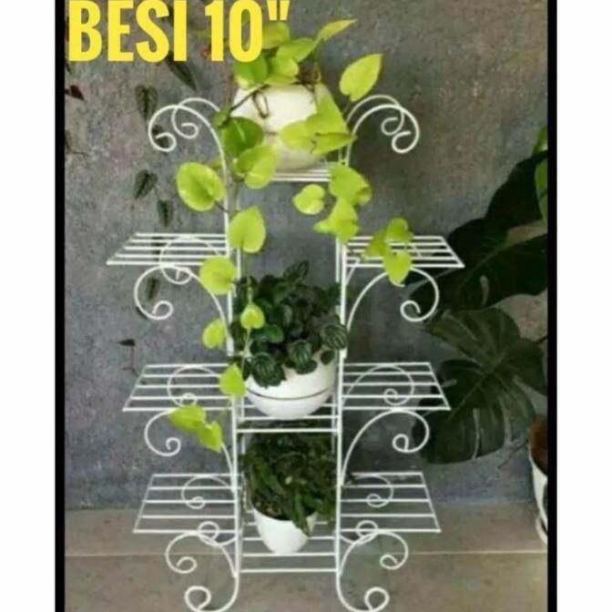 Rak Bunga Susun, Rak Bunga Susun Besi Tanaman Hias Minimalis Bertingkat ...