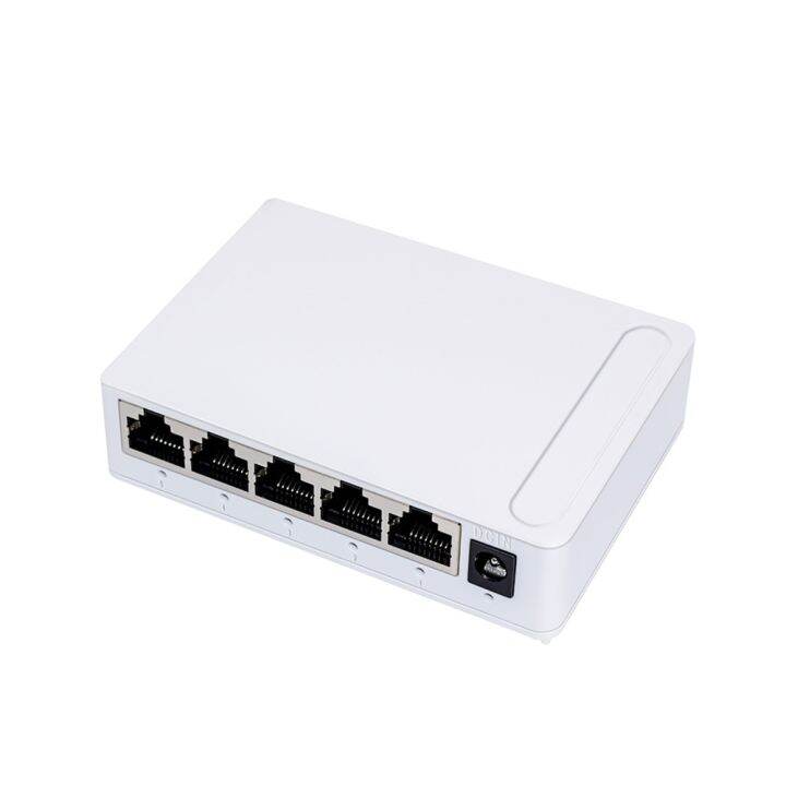 Factory price Desktop Plastic Case 5 Port 10 100 1000M Gigabit Ethernet ...