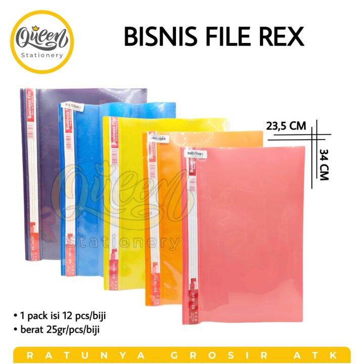BISNIS FILE REX / MAP SNEL / FILE ORGANIZER / MAP DOKUMEN | Lazada ...