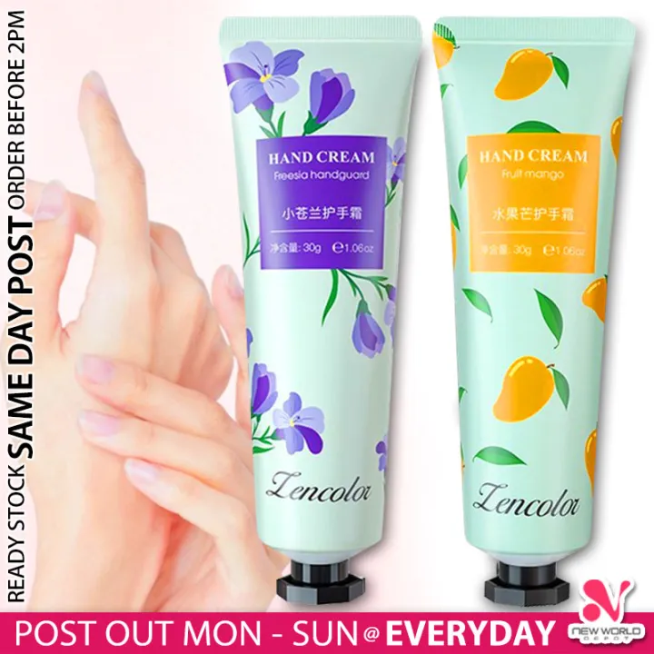 𝗔𝗡𝗧𝗜𝗢𝗫𝗜𝗗𝗔𝗡𝗧𝗦 》 Nature Fragrance Fruit Flower Hand Cream Nourishing ...