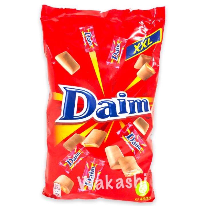 Daim XXL ช็อคโกแลตสอดไส้อัลมอลคาราเมล (ห่อใหญ่ 460g.) EXP.14/4/24 | Lazada.co.th