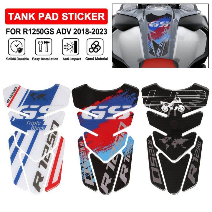 Motorcycle Tank Pad Sticker Fuel Tank Protector Decals For BMW R1250GS ...