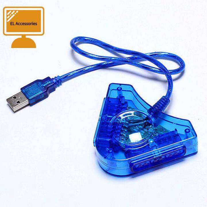 AKUBLT USB Splitter Cable Usb Dual Player Converter Gamepads Joypad ...