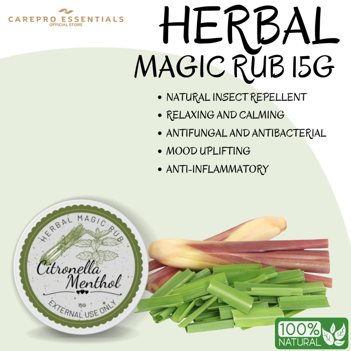 [CarePro] 2 in 1 Menthol Citronella Healing Ointment Effective Insect ...