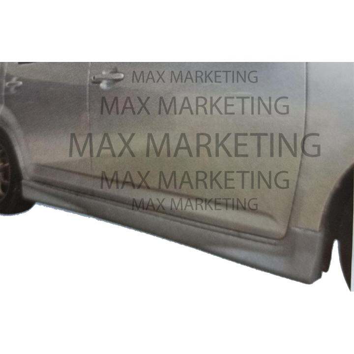 B1249 PERODUA MYVI SIDE SKIRT (HIKARI) (FIBER) | Lazada