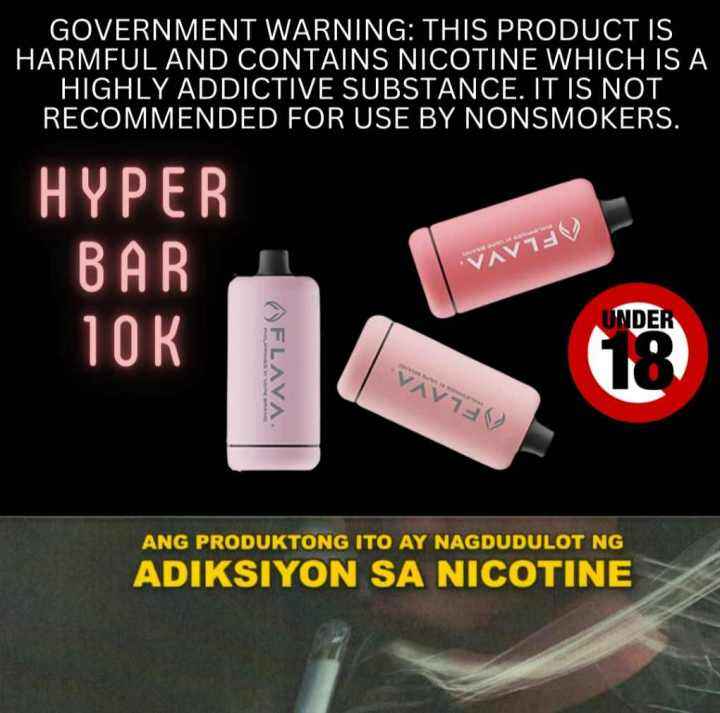 Hyper Bar X Flava 10000 Puffs | Lazada PH