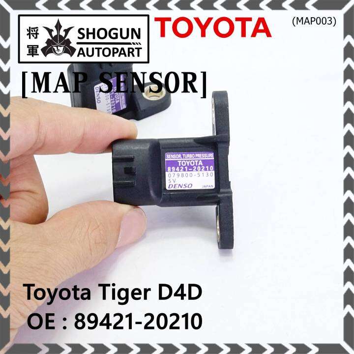 ***ราคาพิเศษ***ใหม่ แท้ เซนเซอร์ อากาศ MAP Sensor Toyota Tiger D4D ,OE ...