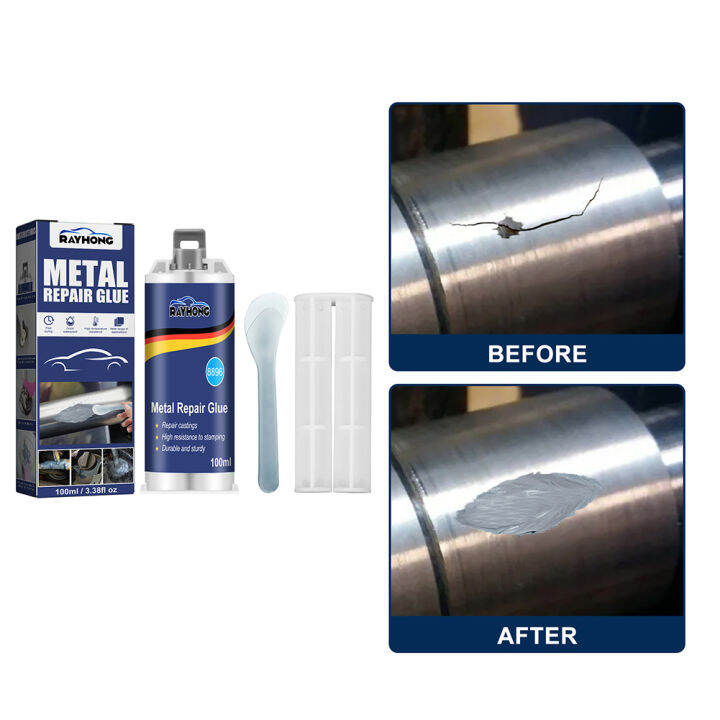Metal Repair Glue High Low Temperature Resistance Weld Seam Metal ...