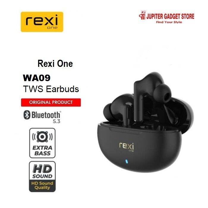 Rexi WA09 Superbass Headset Bluetooth TWS Earbuds | Lazada Indonesia