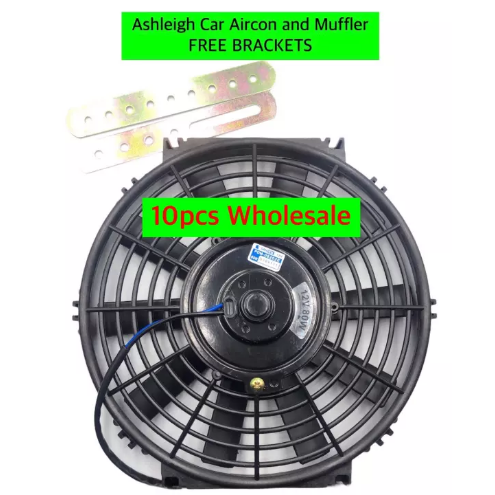 10pc Aux Fan Auxiliary universal condenser car aircon parts 12volts ...