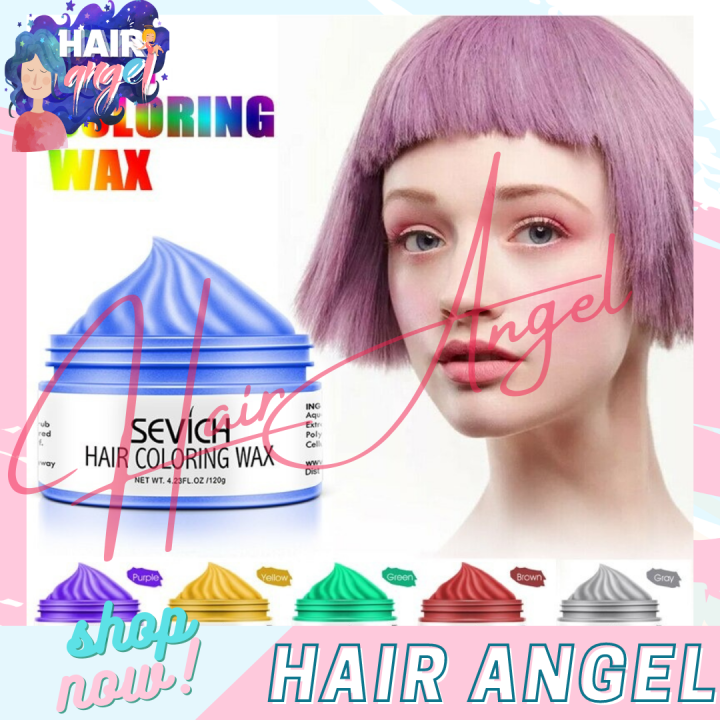 Sevich hair color wax 120g Temporary Hair Color Wax Men DIY Hairstyle ...