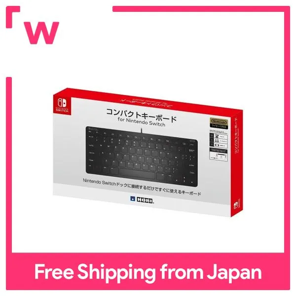 [Nintendo Switch compatible] Compact keyboard for Nintendo Switch ...
