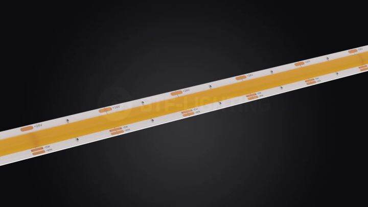 FCOB CCT LED Light Strip 640 LEDs High Density Flexible FOB COB 10mm Led Lights RA90 2700K to ...