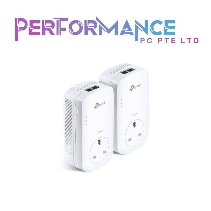 TP-Link TL-PA9020P KIT AV2000 Powerline Starter Kit, 2 Gigabit ports ...
