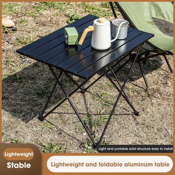 Camping Table Outdoor Aluminum Alloy Folding Table Outdoor Camping ...