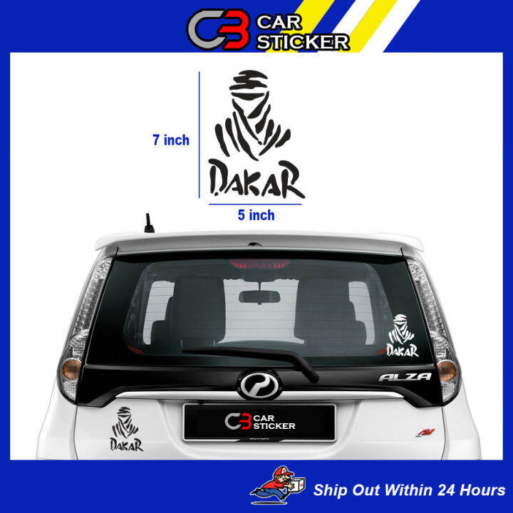 DAKAR Sticker Cutting / cs534 | Lazada